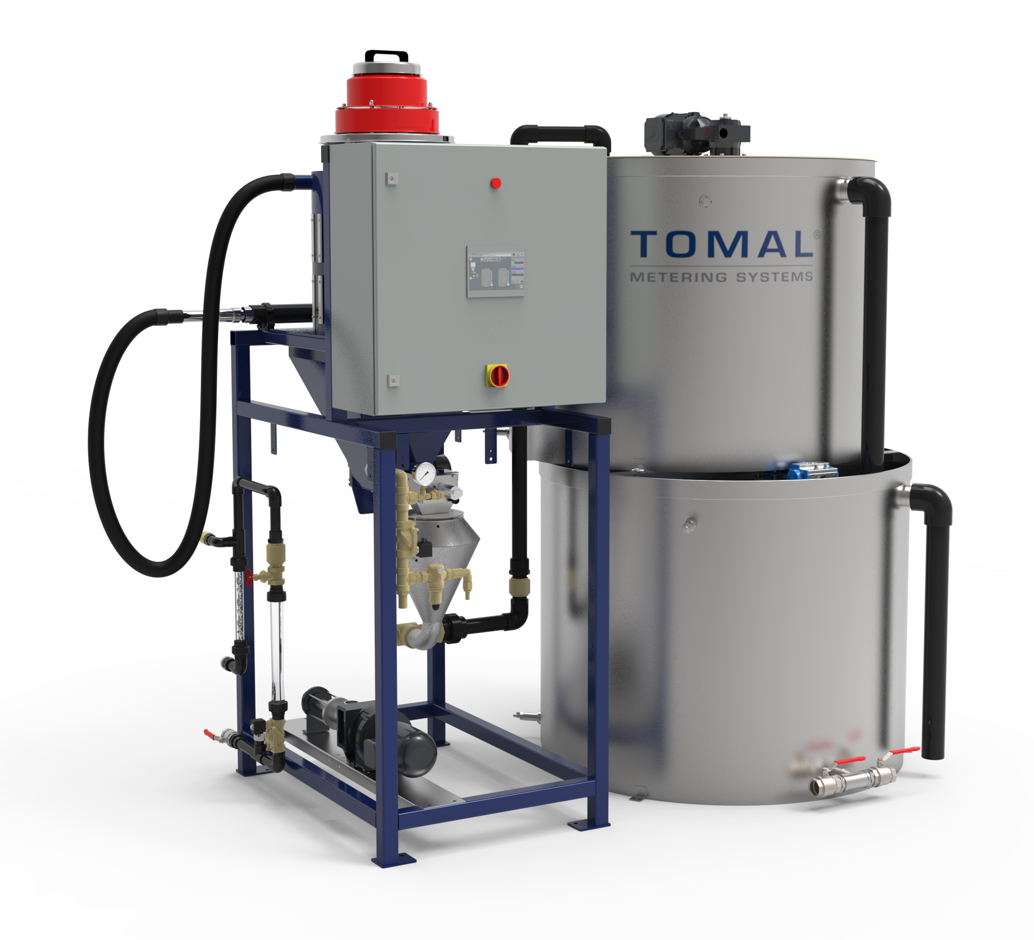 PolyRex polymer preparation unit - Tomal